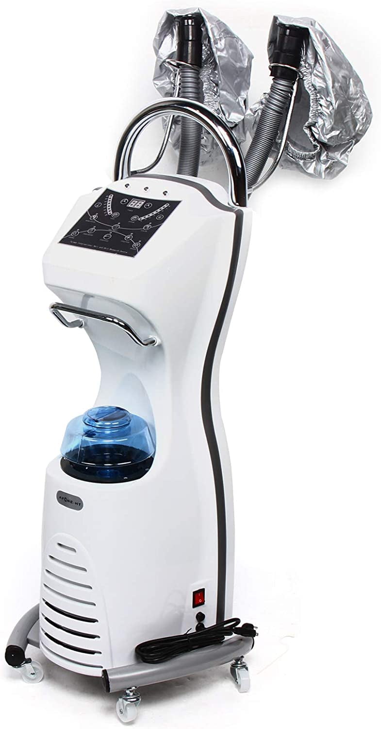 Standing Hair Steamer, 7 in 1 Multifunctional Stand up Hair Color ...