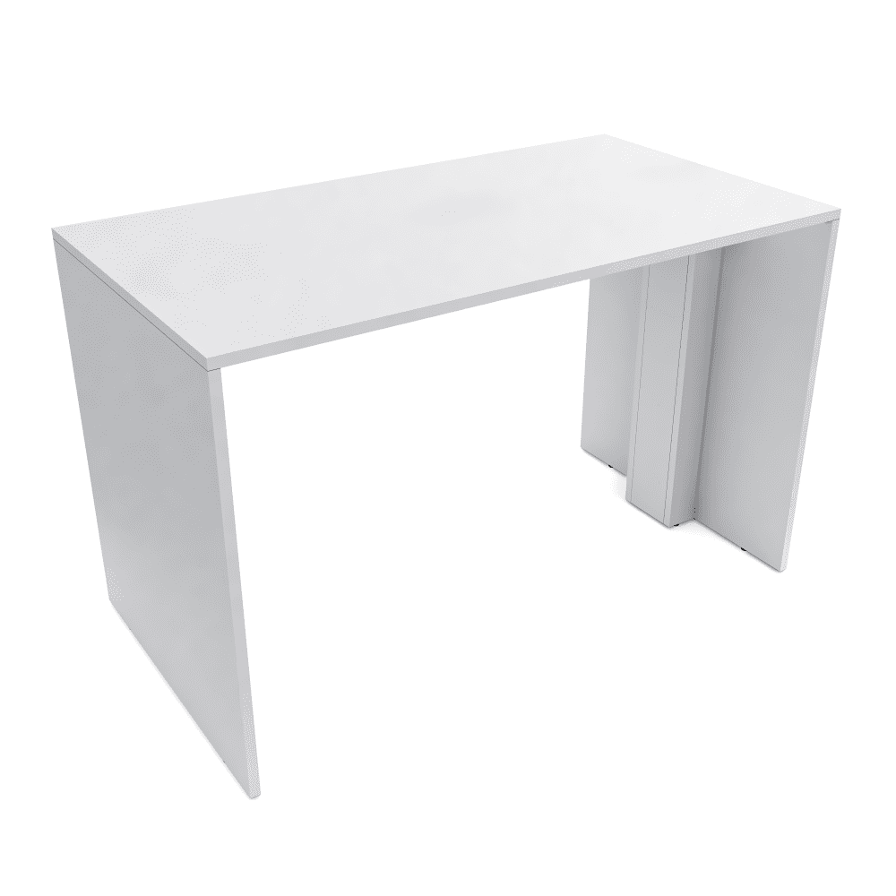Standing Height 4 Person Collaboration Table | 36x66 All Laminate Face ...