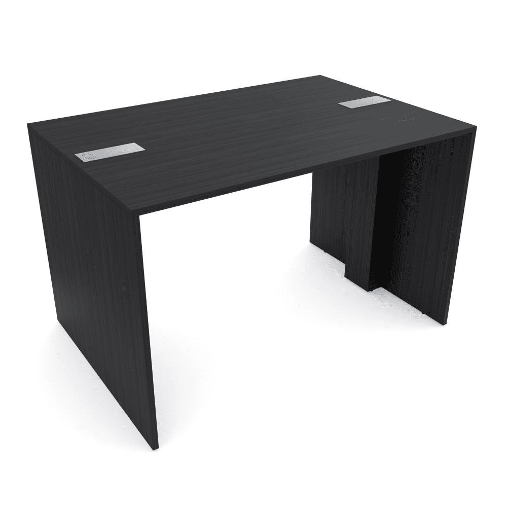 Standing Height Collaborative Table | 4 Person Face-To-Face Desk | 48x66 All Laminate Teaming ...