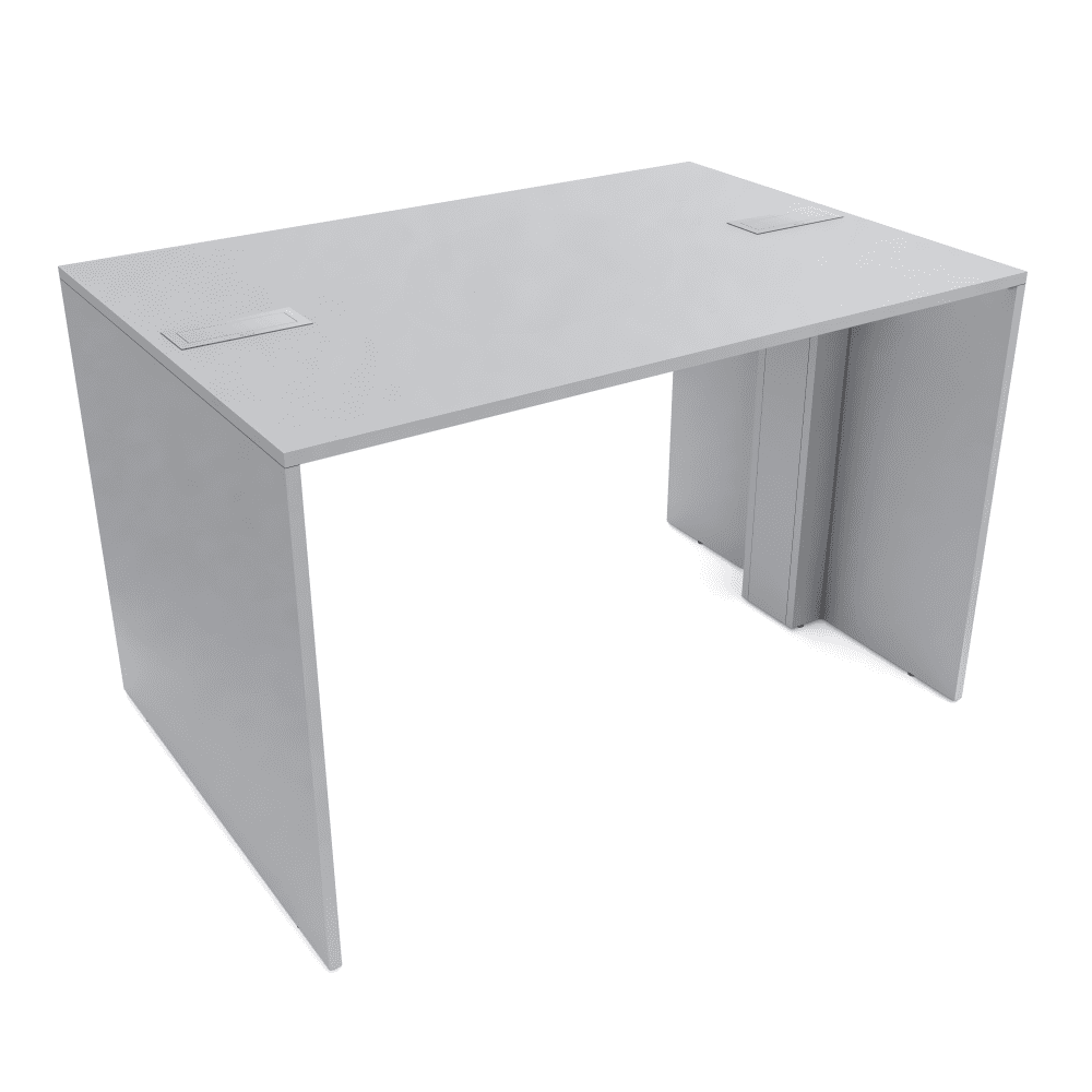 Standing Height Collaborative Table | 4 Person Face-To-Face Desk ...