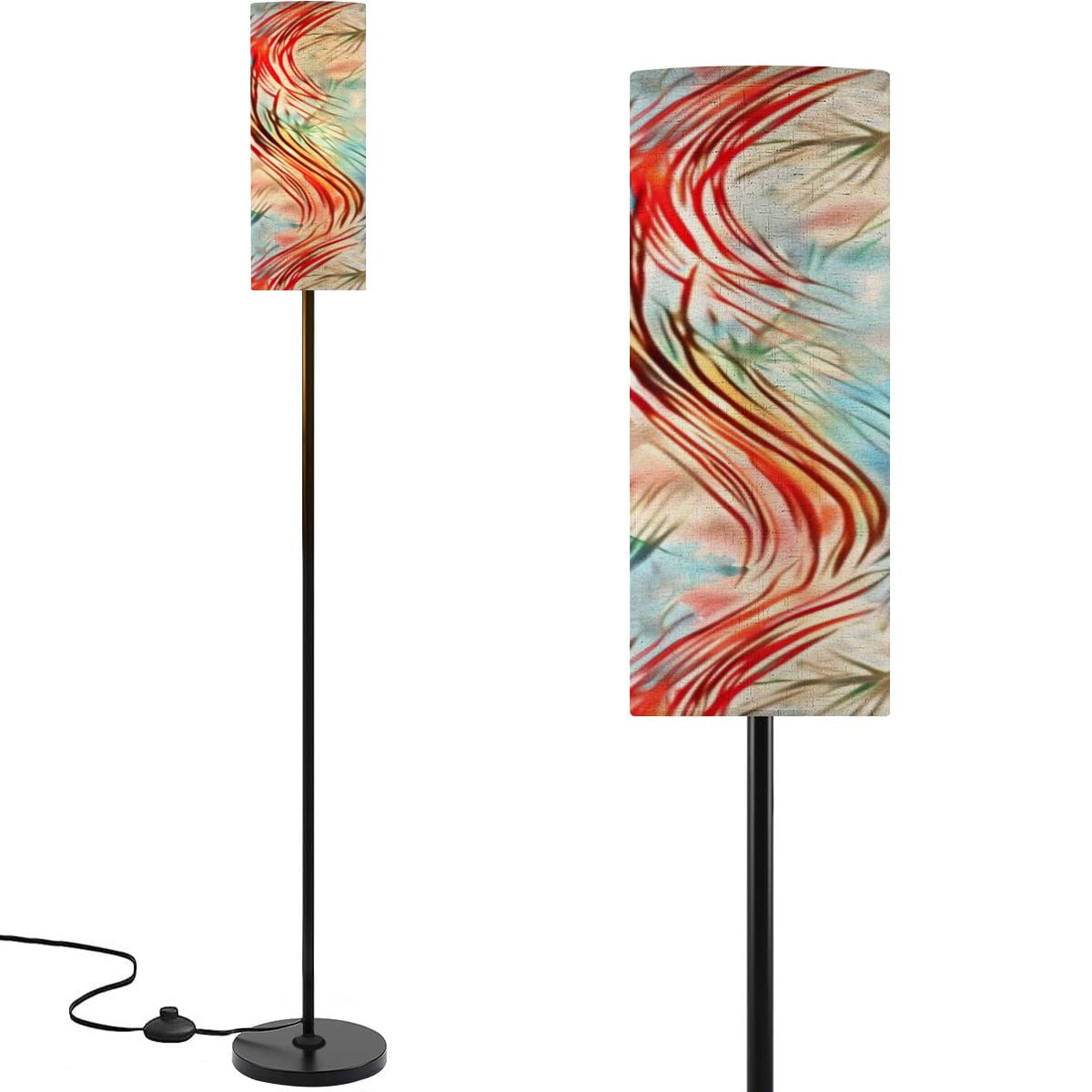Standing Lamps seamless textile pattern Modern Floor Lamp Bohemian ...