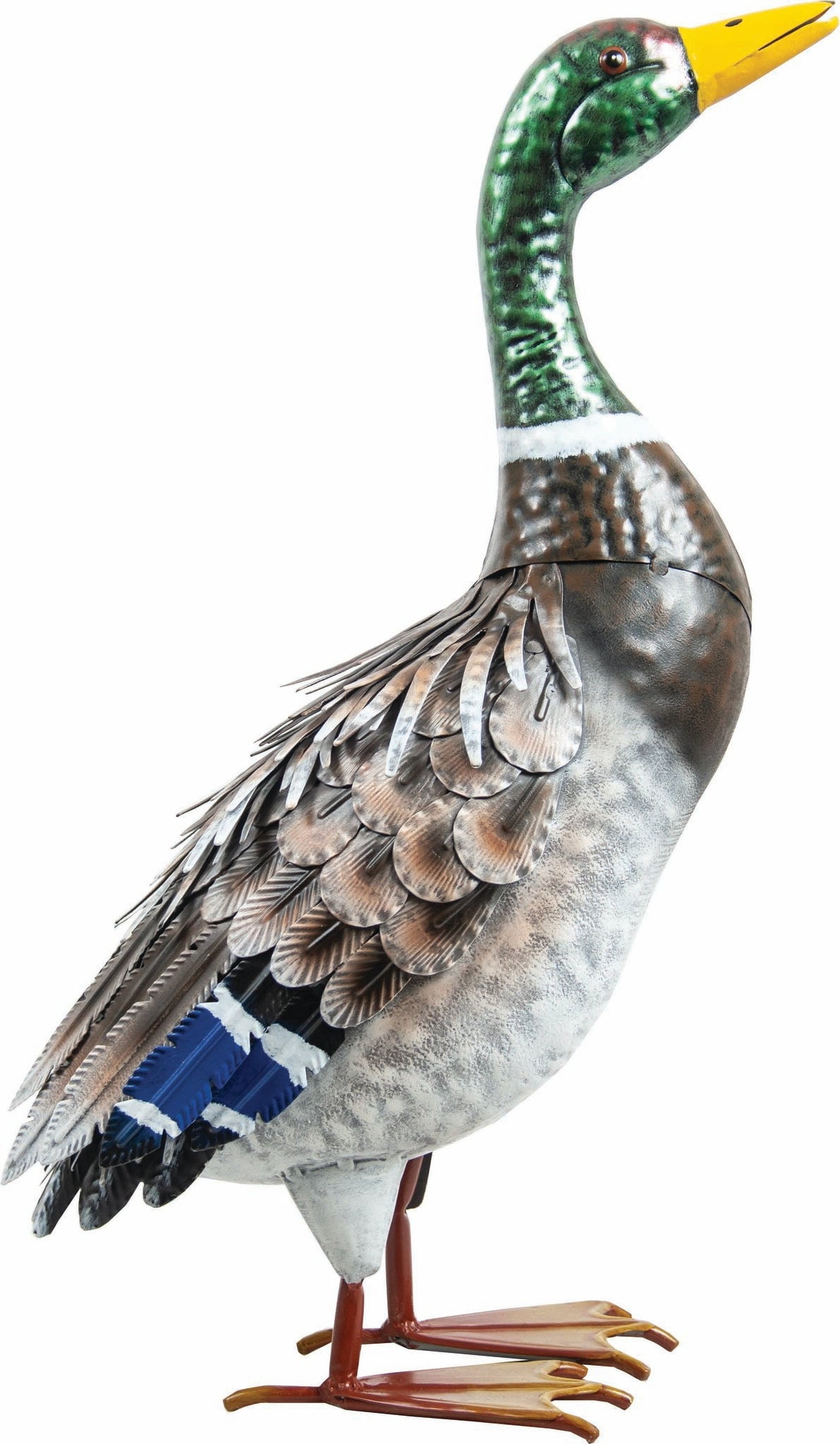 MDR Trading Inc. AI-GG9201_Q01 Standing Mallard Duck Metal Garden ...