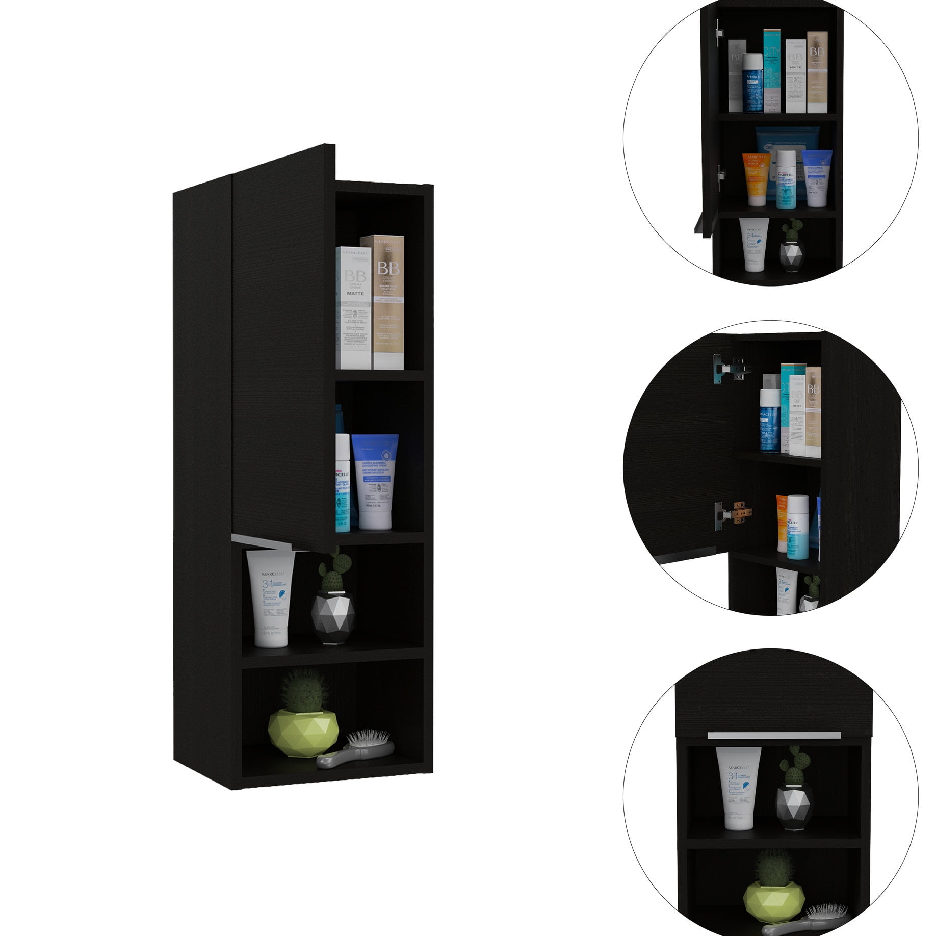 Standing Medicine Storage | Keep Medicines Organized in Bathroom, Two ...