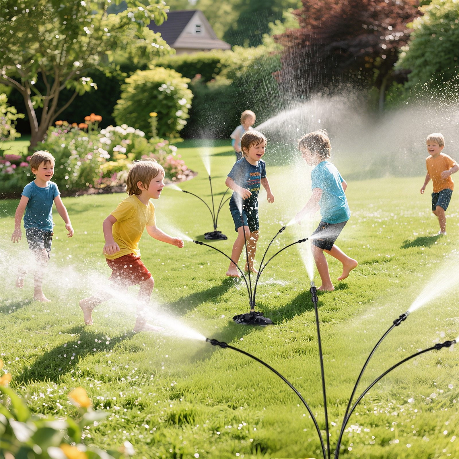 Standing Misters for Outside Patio, 49.2IN Adjustable Stand Mister ...