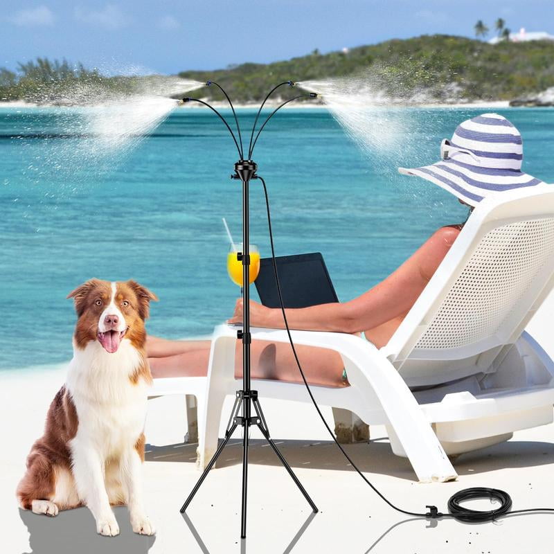 Standing Misters for Outside Patio,Portable Misting System for Cooling ...