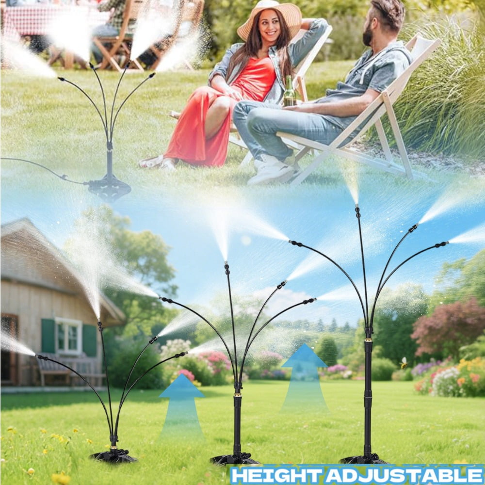 Standing Misters for Outside Patio Portable Misting System for Cooling ...