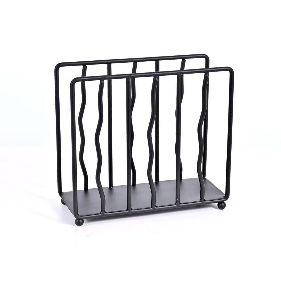 Standing Napkin Holder, Modern Metal Paper Napkin Dispenser for Kitchen ...
