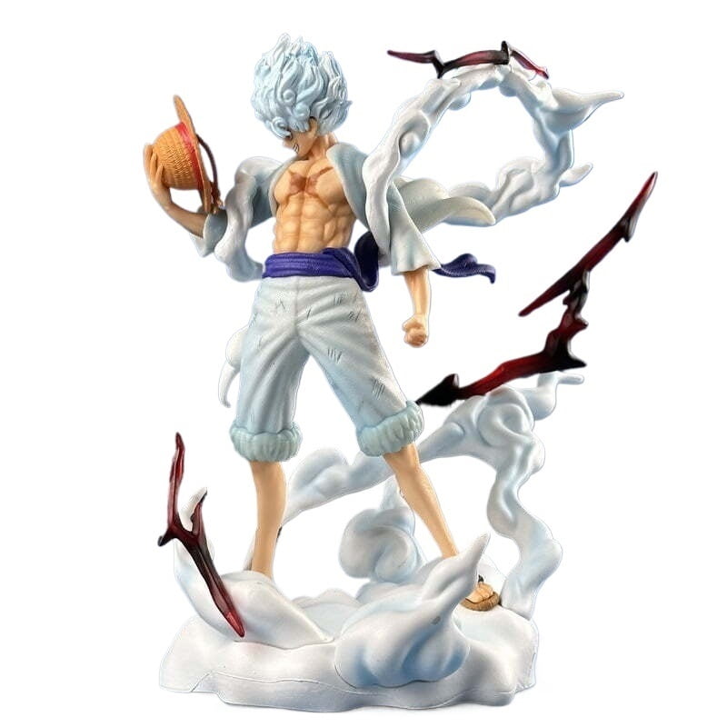 Standing Nika Luffy Battle Scene GK Statue Anime Figure Model - Walmart.com