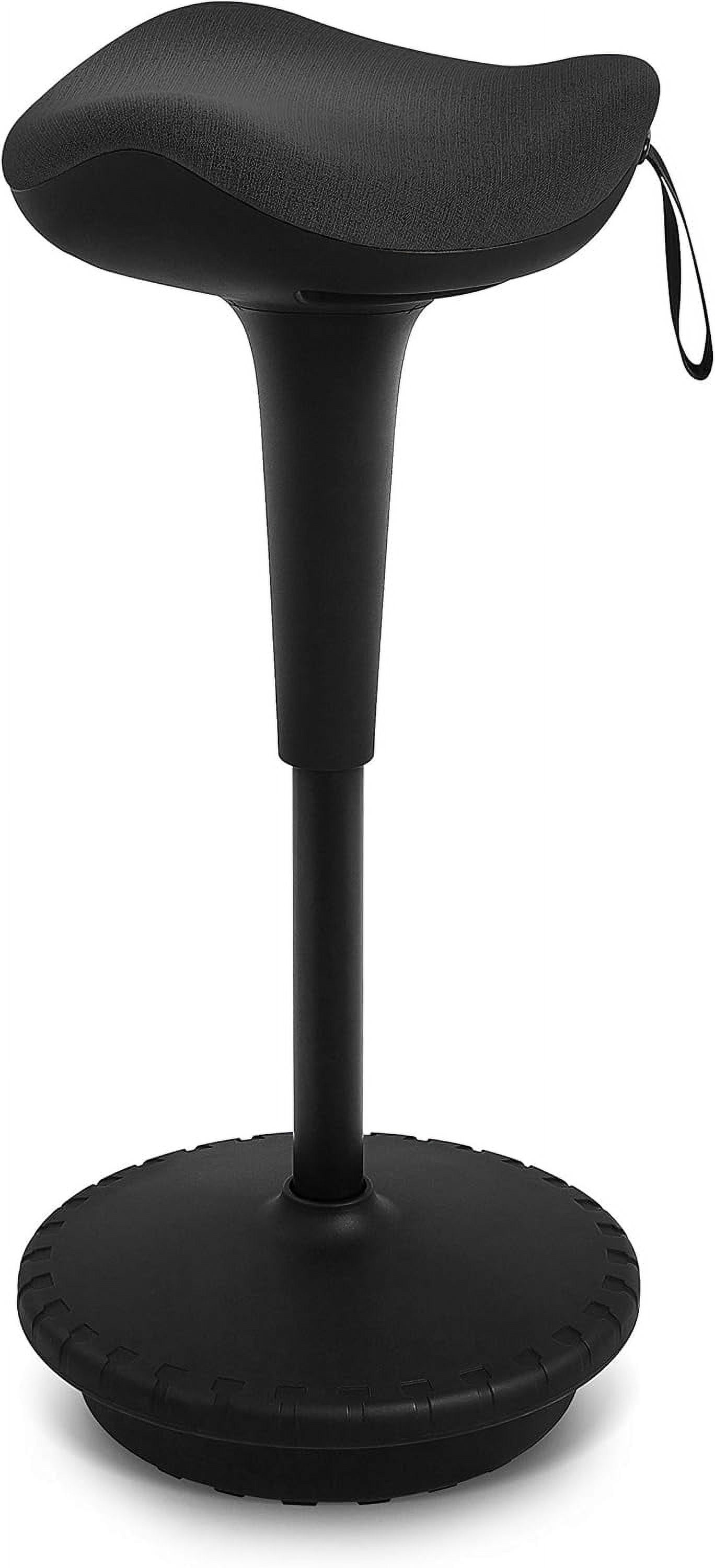 Standing Office Stool, Ergonomic Wobble Stool, Height-Adjustable Swivel ...