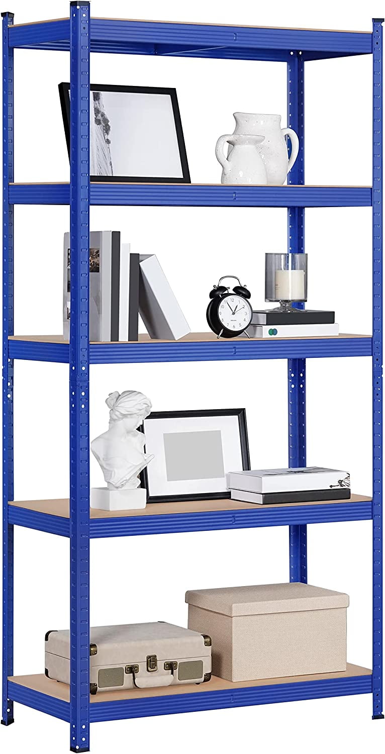 Standing Shelf Units, 5 Tier Storage Shelf, Heavy Duty Shelving ...