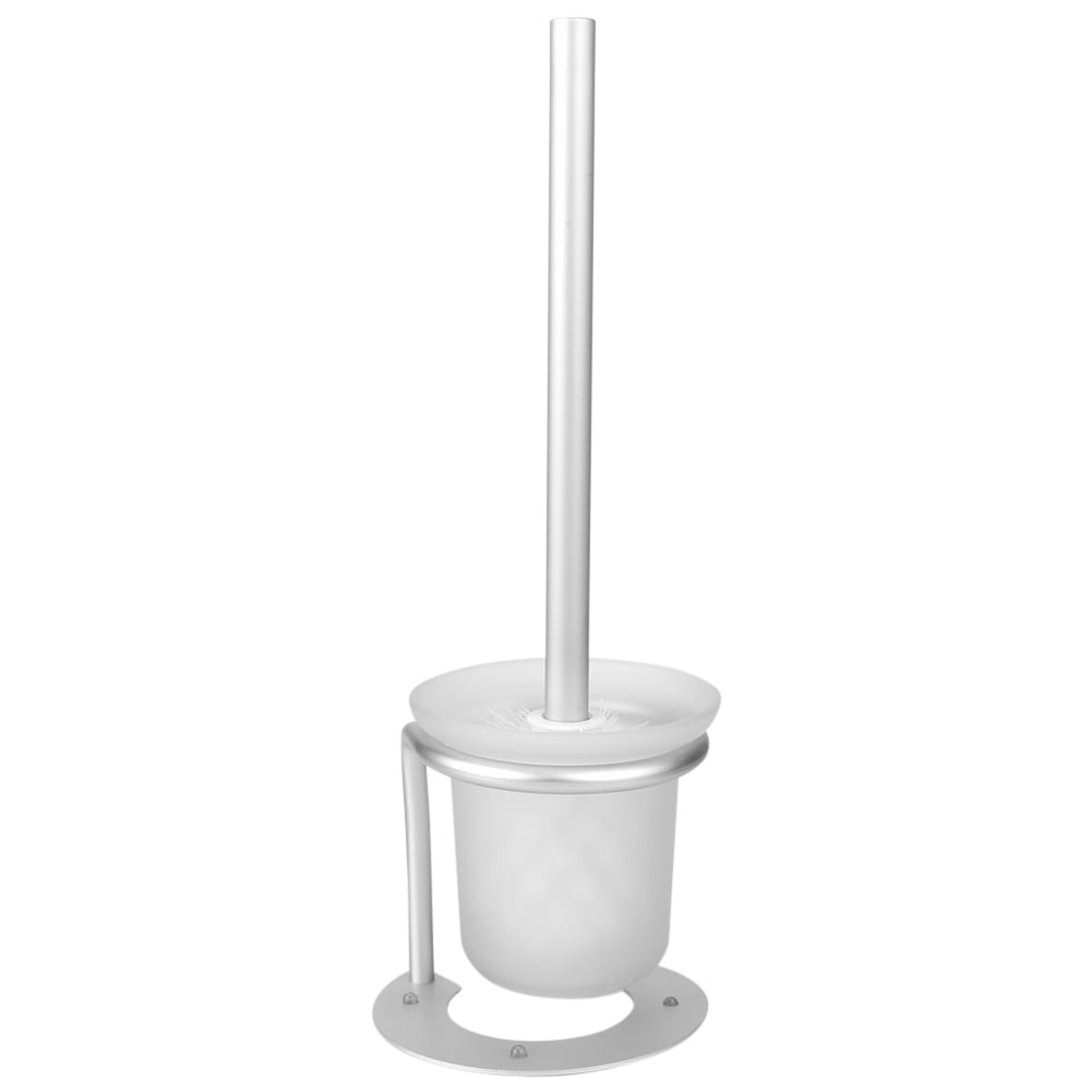 Standing Toilet Brush with Clean Storage Solution Free-Punch Toilet ...