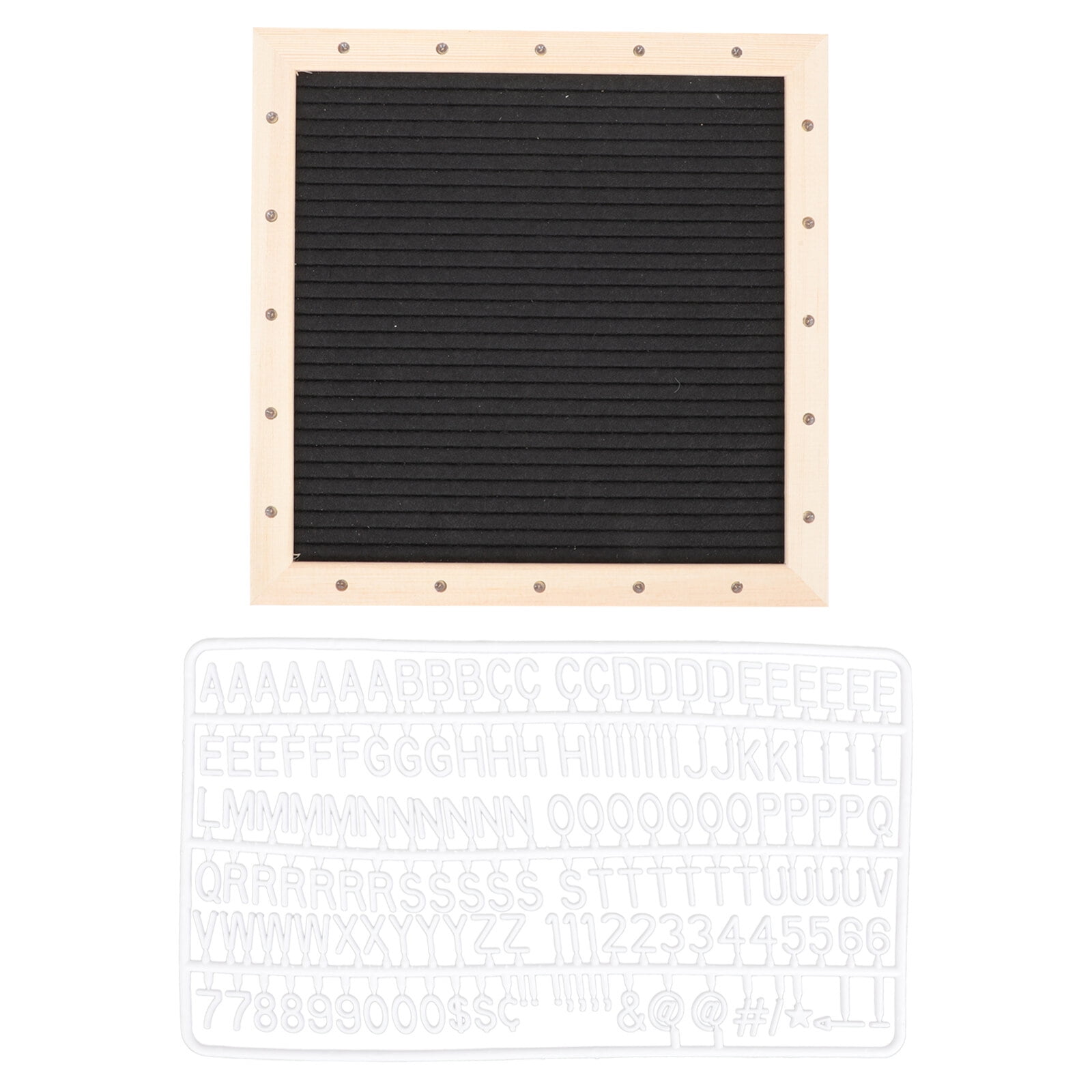 Standing Wooden Message Board Gift Tag Announcement Mini Letter Office ...