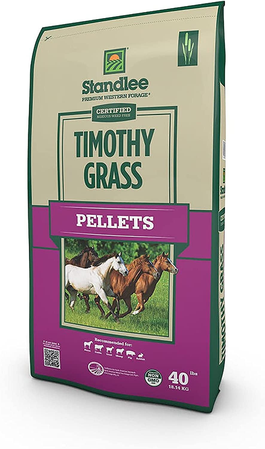 Standlee 1275-30111-0-0 Forage, Timothy Pellets, 40-Lb. Bag - Quantity ...