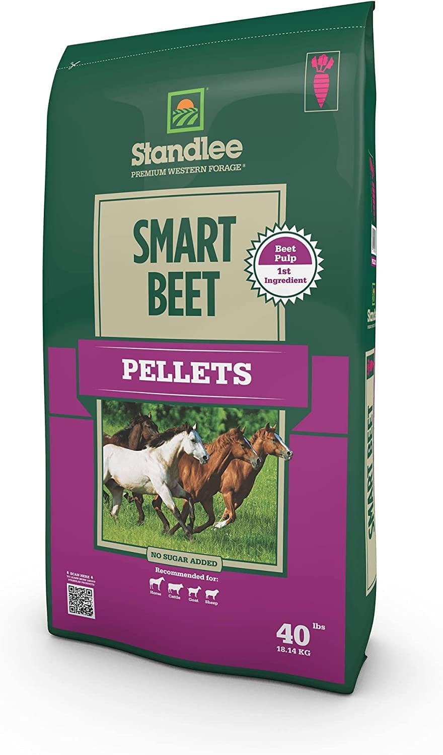 Standlee Beet Pulp Pellets, 40 LB Bagged Forage, Quantity 1 - Walmart.com