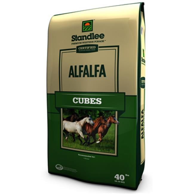 Standlee Hay Company 1180-40111-0-0 40 lbs. Certified Alfalfa Cubes ...