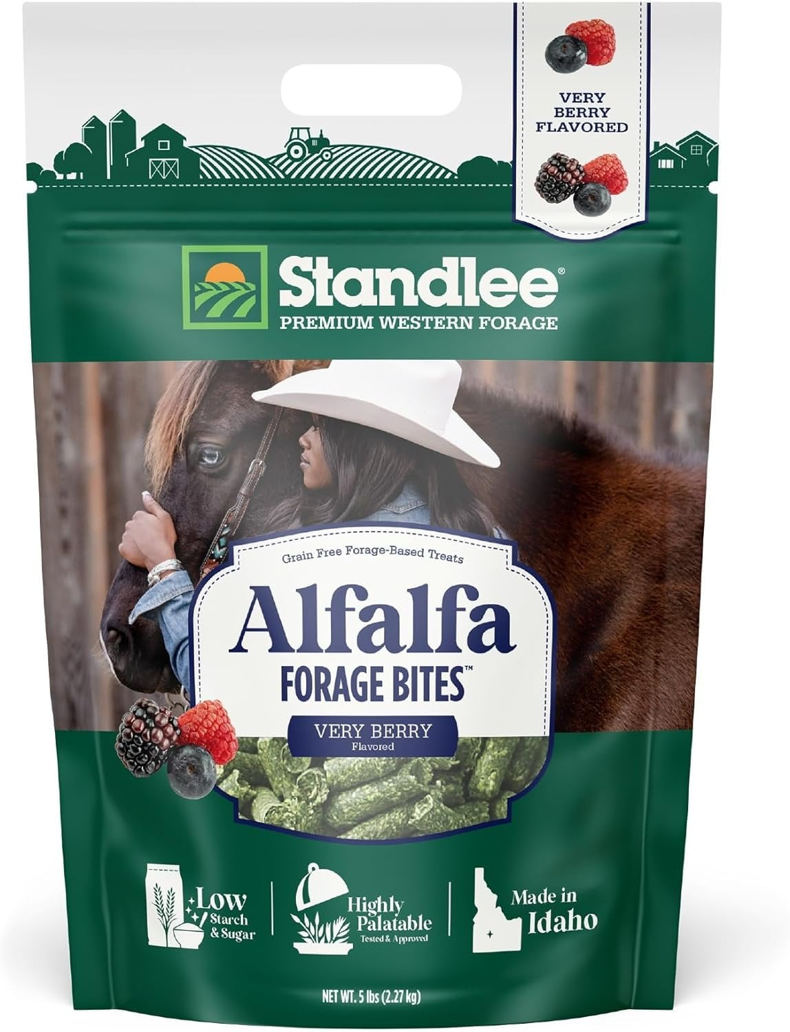 Standlee Premium Western Forage Alfalfa Forage Bites, 5 Lb Bag Very ...