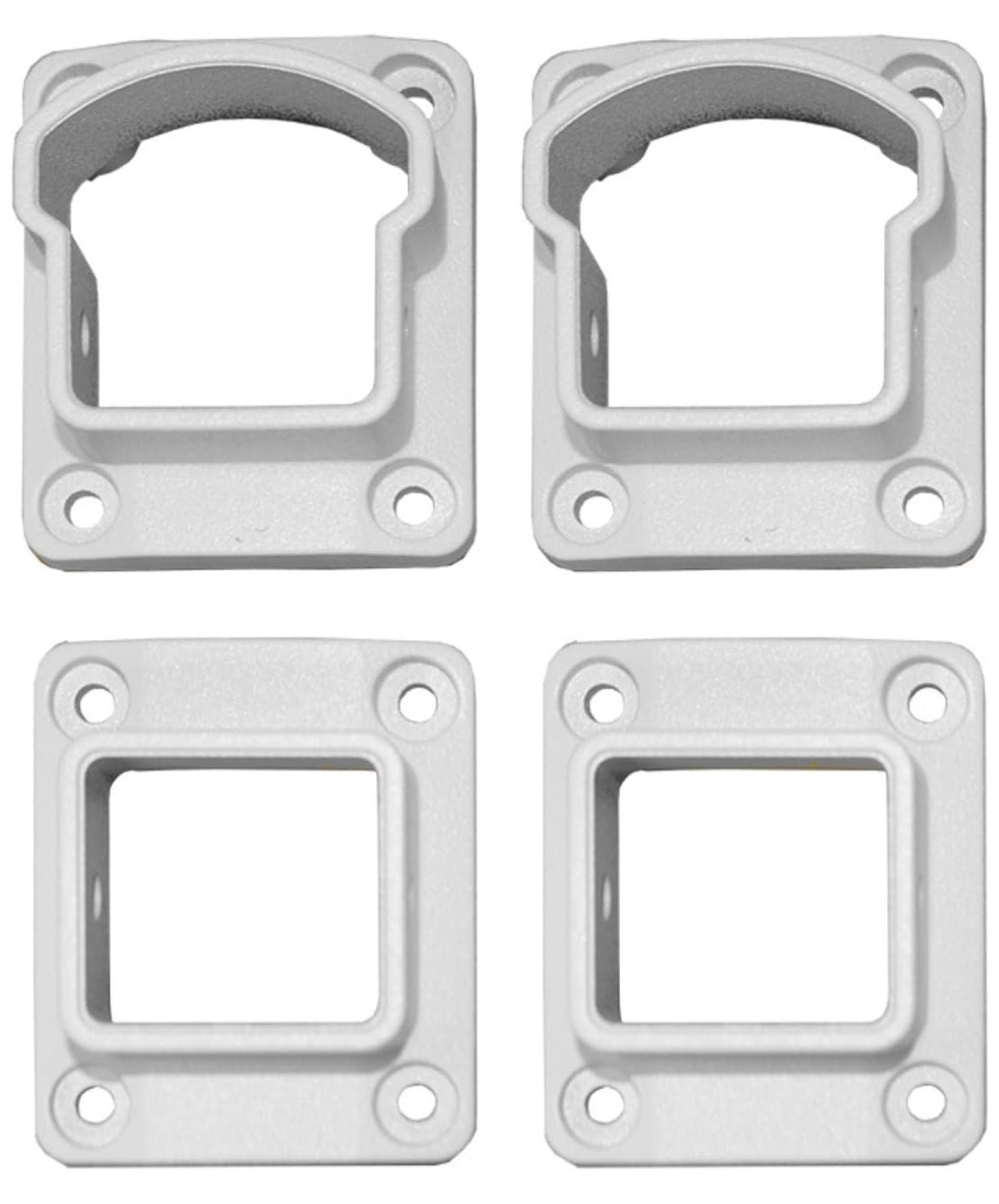 Stanford Railing Brackets – Aluminum Outdoor Straight Railing Brackets ...