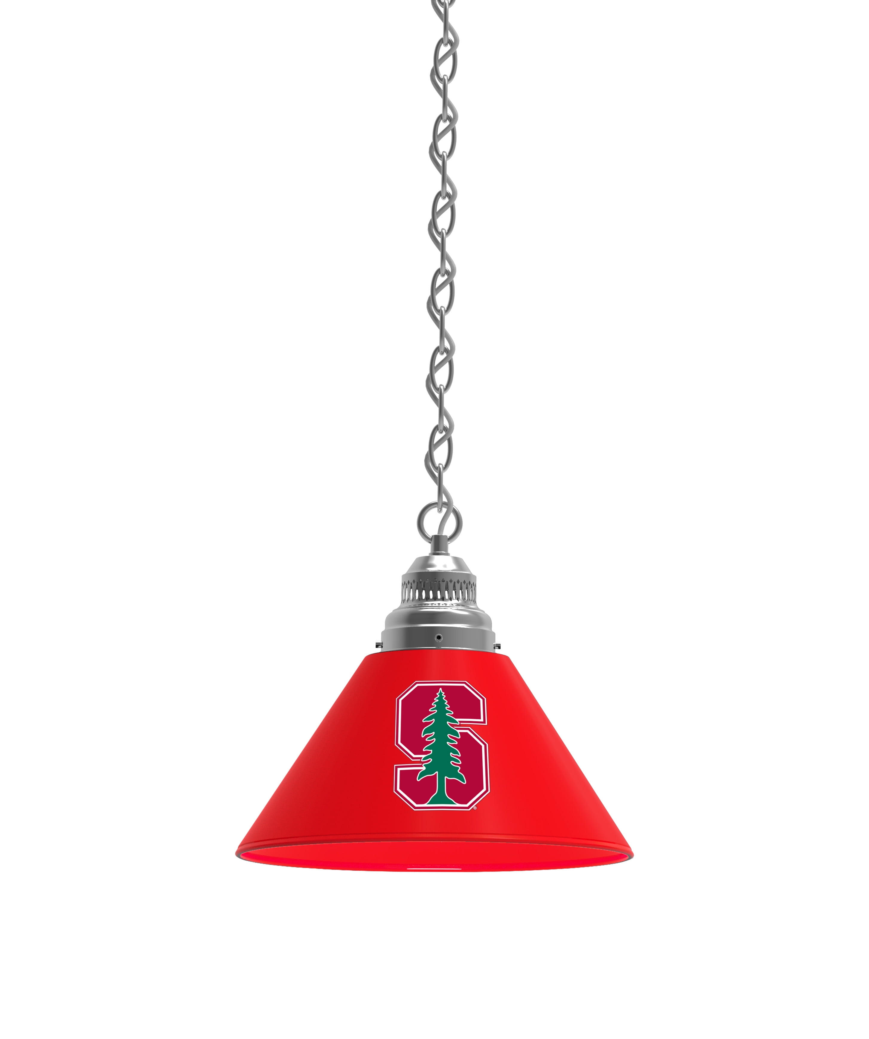 Stanford University Pendant Light with Chrome FIxture - Walmart.com