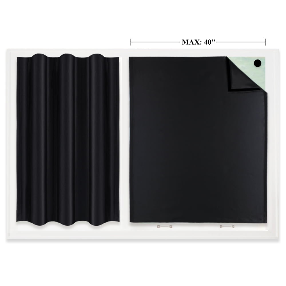 StangH 2 Panels Temporary Blackout Curtain Blinds - Skticy Coins ...