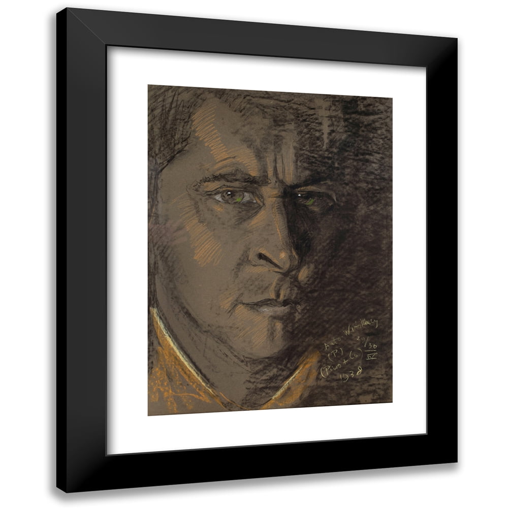 Stanisław Ignacy Witkiewicz 11x14 Black Modern Framed Museum Art Print ...