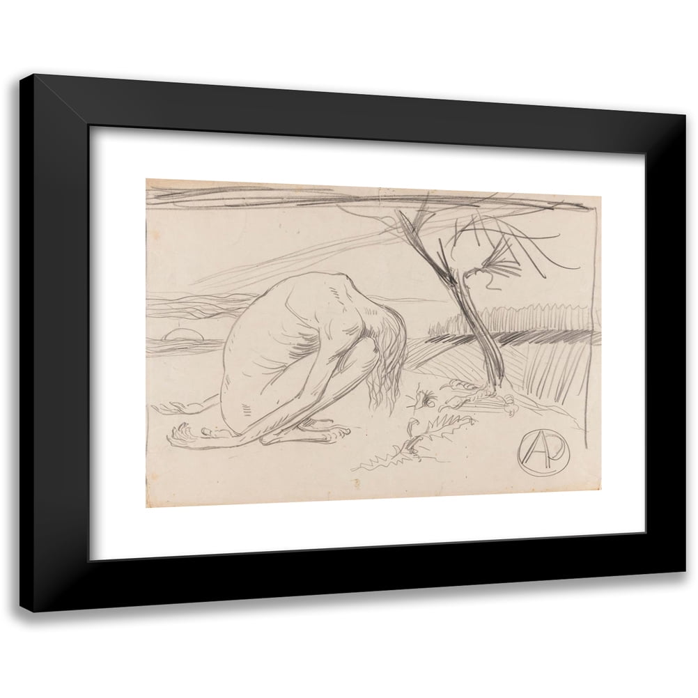 Stanisław Ignacy Witkiewicz 18x14 Black Modern Framed Museum Art Print ...