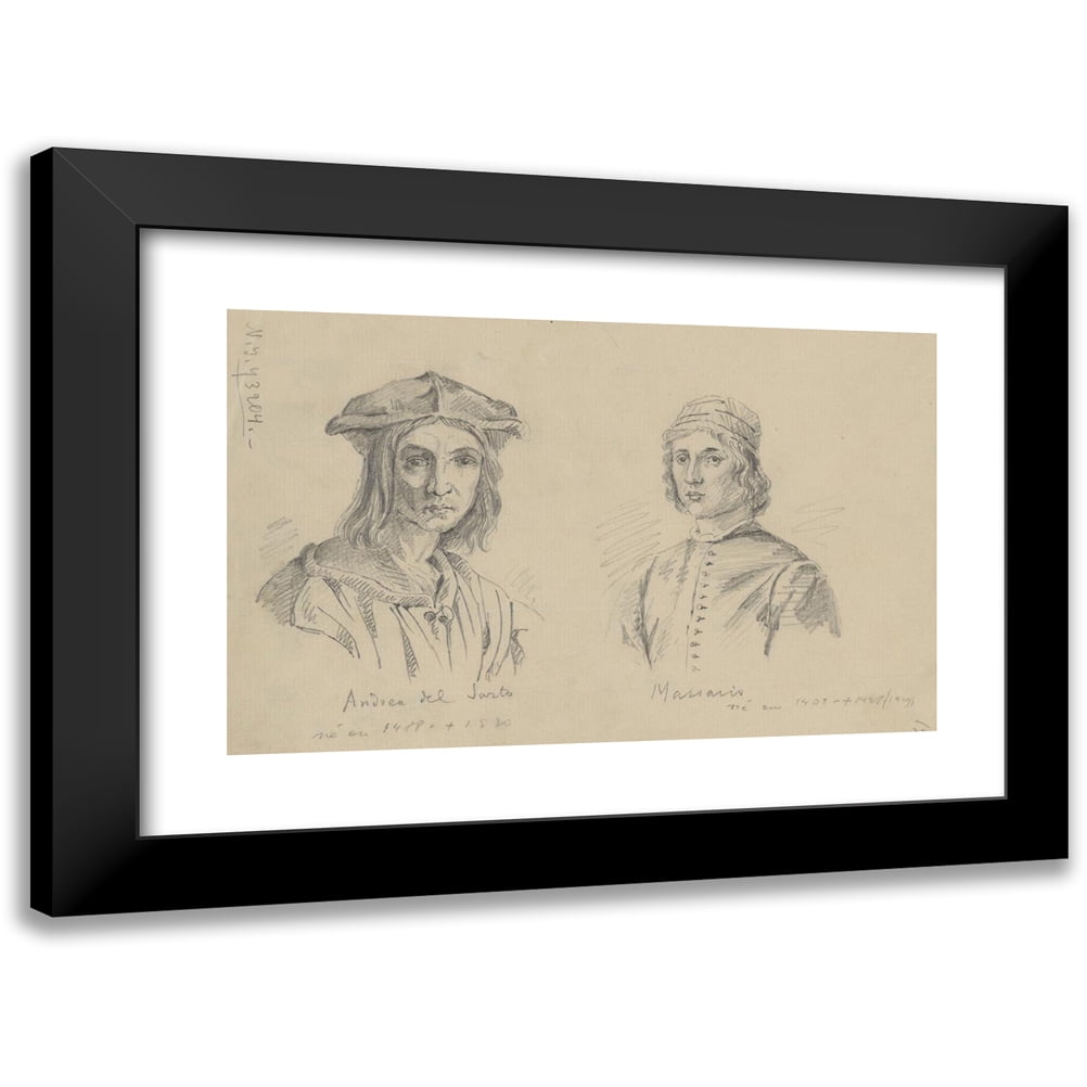 Stanisław Wyspiański 14x11 Black Modern Framed Museum Art Print Titled ...