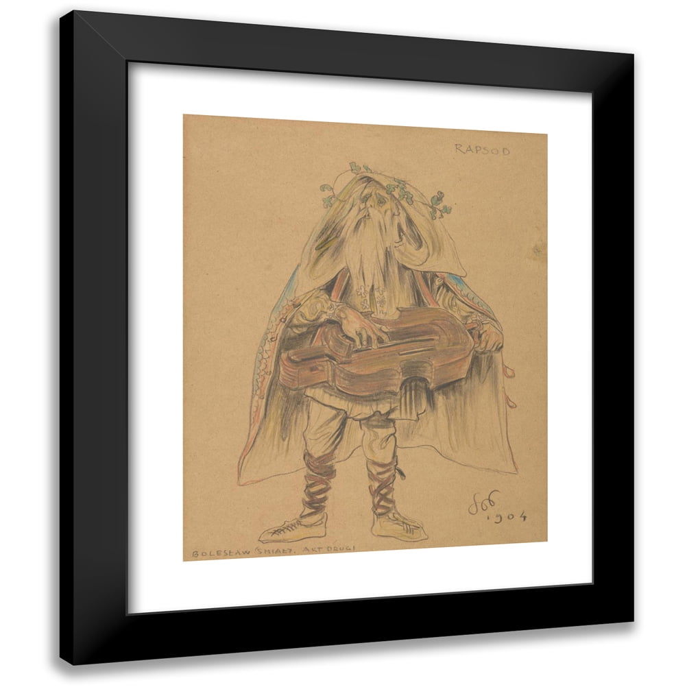 Stanisław Wyspiański 15x18 Black Modern Framed Museum Art Print Titled ...