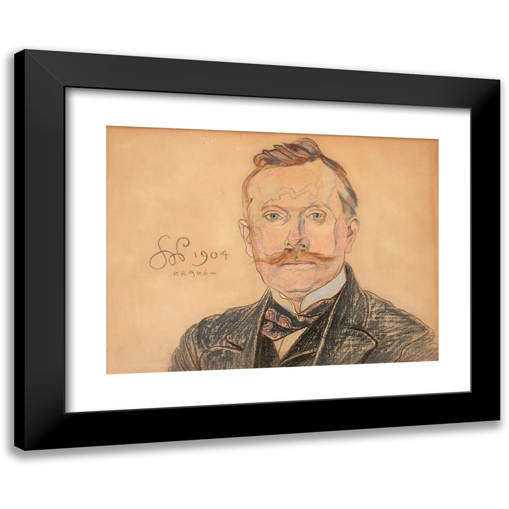 Stanisław Wyspiański 18x14 Black Modern Framed Museum Art Print Titled ...