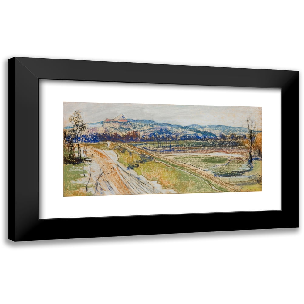 Stanisław Wyspiański 24x14 Black Modern Framed Museum Art Print Titled ...