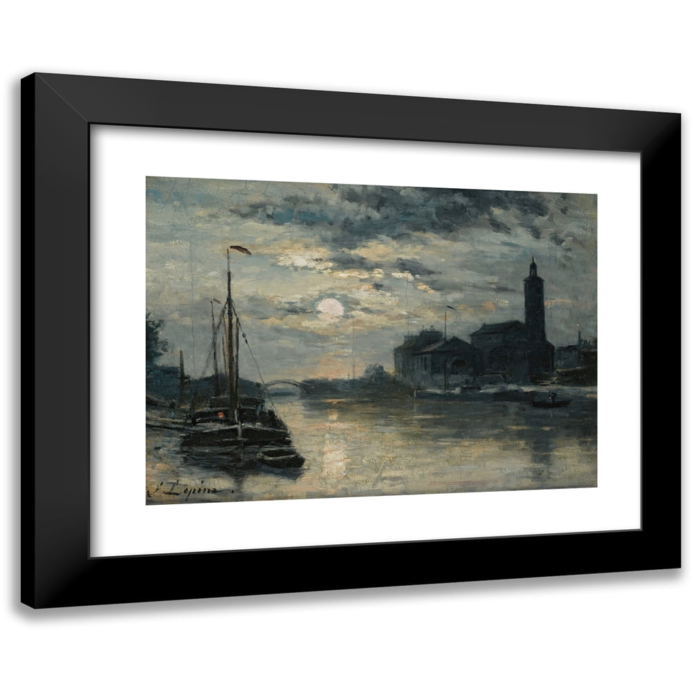 Stanislas Lépine 18x14 Black Modern Framed Museum Art Print Titled ...