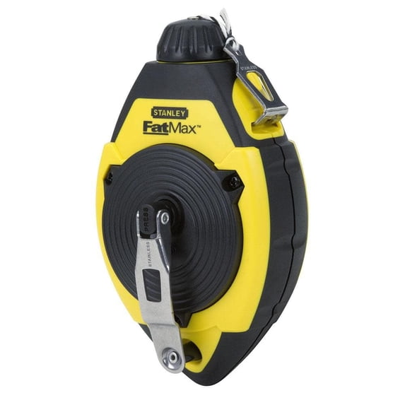 STANLEY, Chalk Line Reel, 47-140L, 100 ft FatMax with Fast Rewind ...