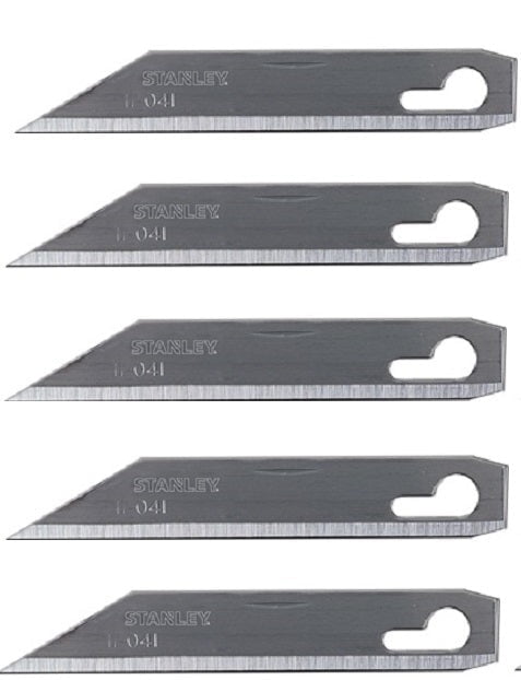 Stanley 11-041 Utility Knife Replacement Blades for # 10-049 Cutter - Quantity of 5 - Walmart.com