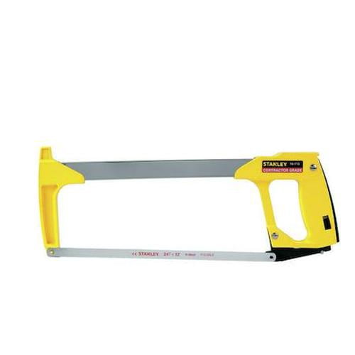 Stanley 12 in. Bi-Metal Hacksaw Gray/Yellow 1 pc - Walmart.com