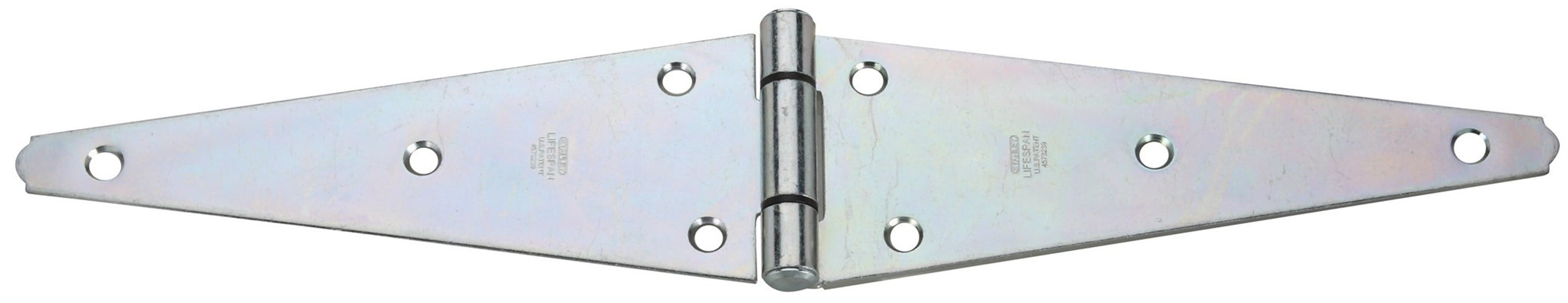 20/Pack Stanley Hardware Lifespan 141720700 10In Zinc Heavy Strap Hinge ...
