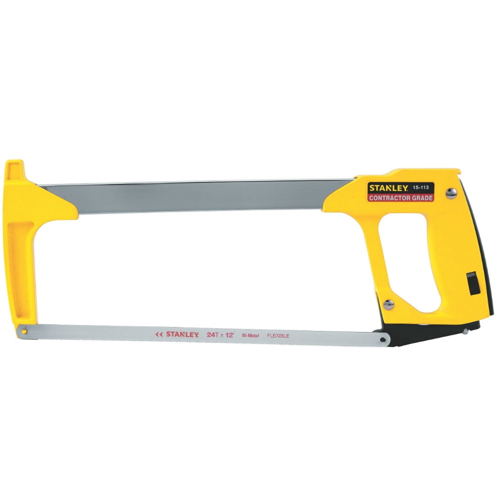Stanley 15-113 Professional Adjustable High Tension Hacksaw, 12", Each ...