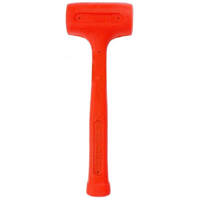 Stanley Tools 2038706 18 oz Stanley Dead Blow Hammer with Steel Head ...