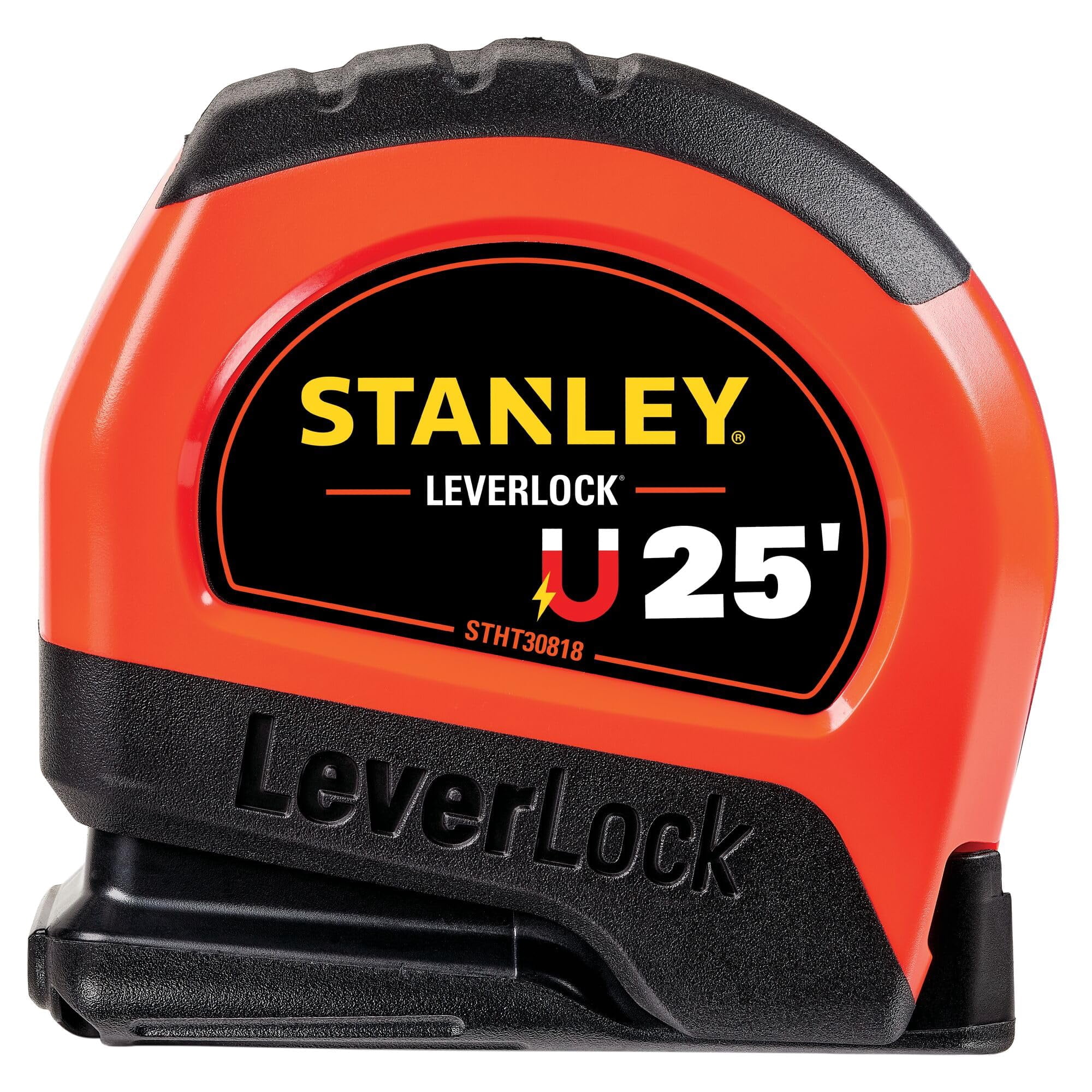 Stanley 25Ft High Visibility Magnetic Leverlock Tape Measure - Walmart.com