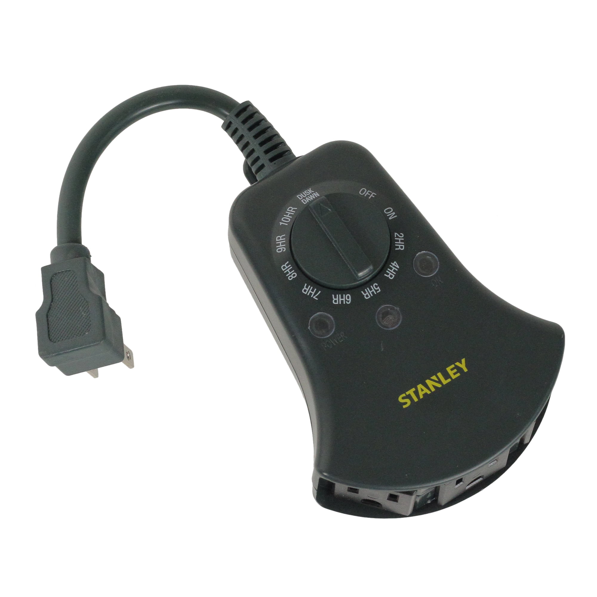 Stanley 3-Outlet Lighttimer Select Trio Light Sensing Countdown ...