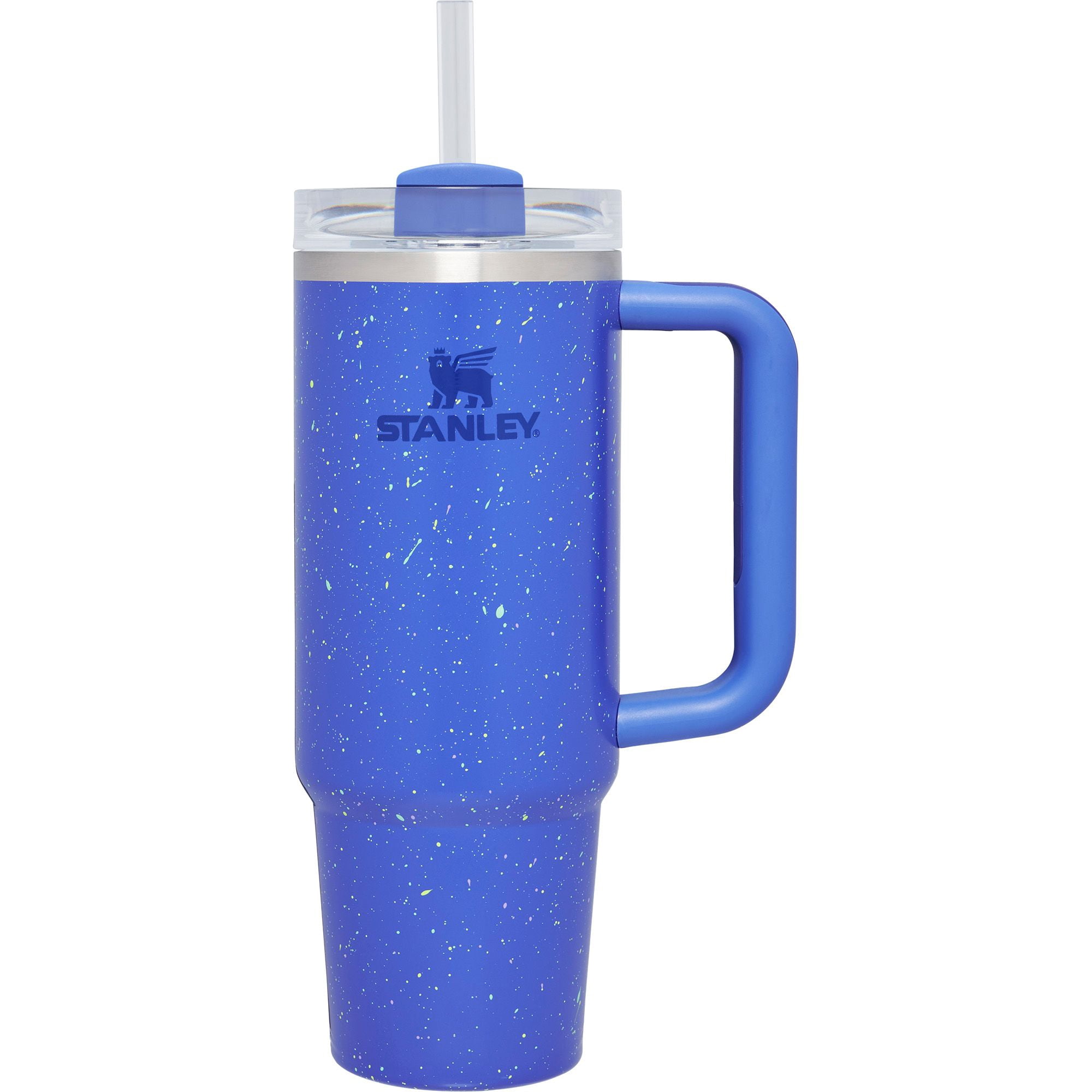 Stanley 30 Oz Quencher H2 0 Tumbler Deep Iris Speckle Comfort Grip