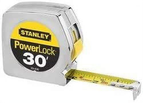 Stanley 30' x 1" PowerLock Tape Rule - Walmart.com