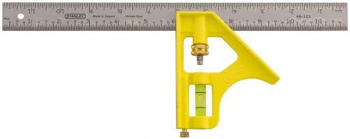 Stanley 46-028 12-Inch English/Metric Combination Square - Walmart.com