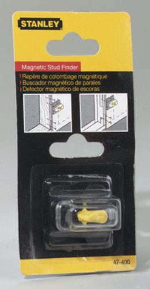 Stanley 47-400 Goldblatt Magnetic Stud Finder, 1-3/8" X 1-3/8" X 1-1/4 ...