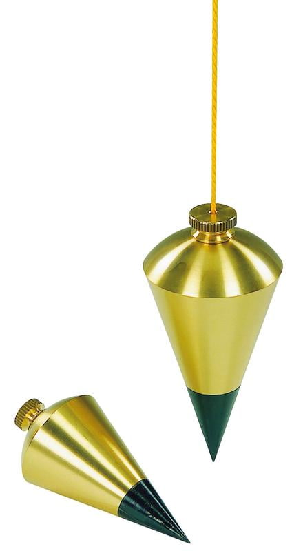 Stanley 47-974 16 Ounce Brass Plumb Bob,Each - Walmart.com
