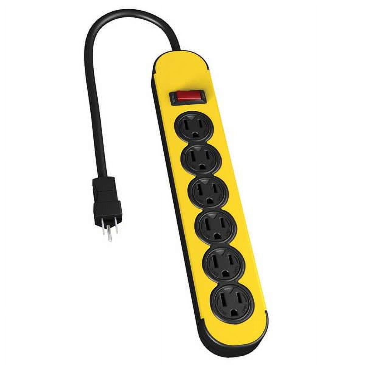 Stanley 6 Outlet Metal Power Strip - Walmart.com