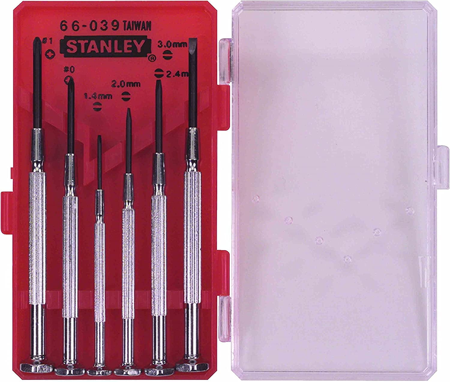 Stanley 1-66-039 Precision Screwdriver Set (6-piece), Multicolor ...