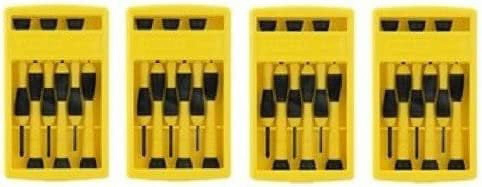 Stanley Precision Screwdriver Set 66-052 - 6 Piece Set - 4-Pack — Heavy ...