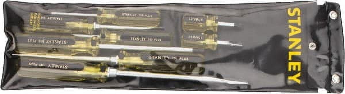 Stanley 66-158-A Stanley 100 Plus 8 Piece Screwdriver Set - Walmart.com