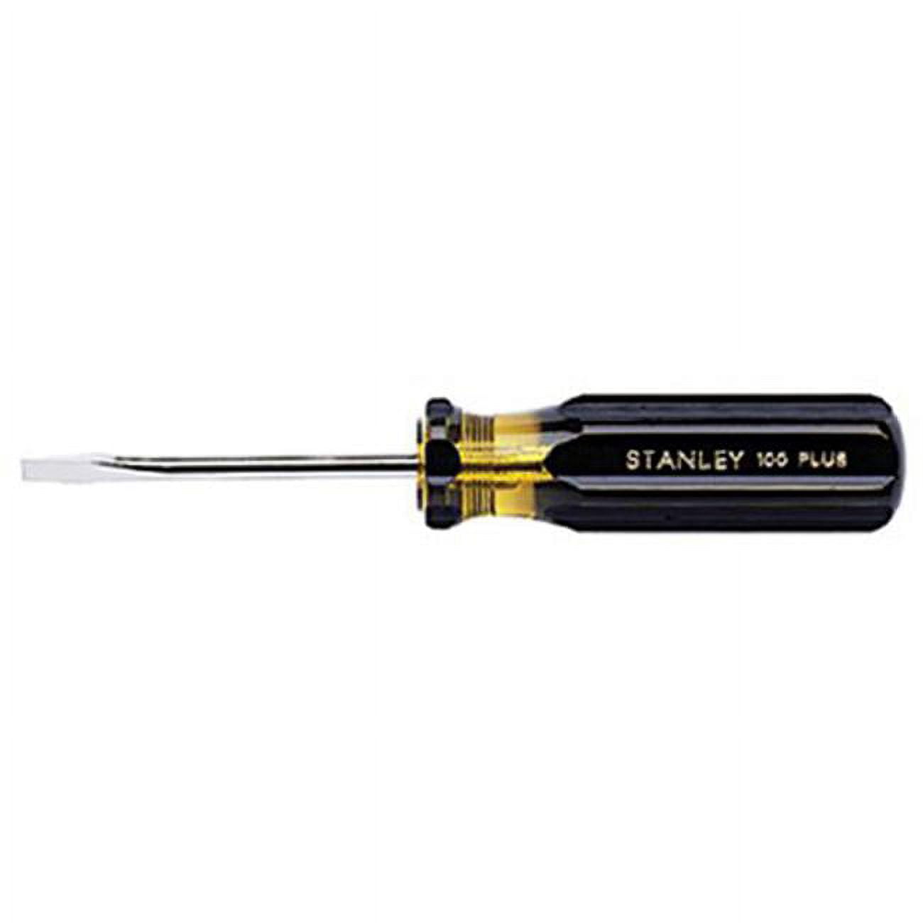 100 Plus Light Blade Cabinet Tip Screwdrivers, 3/16 in, 6 3/4 in ...
