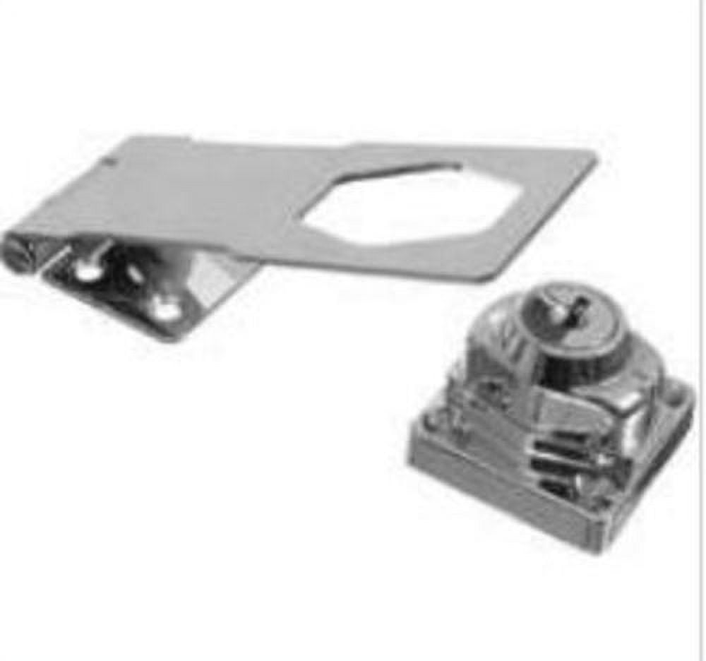 Stanley 833368 Key Hasp Lock, Chrome - Walmart.com