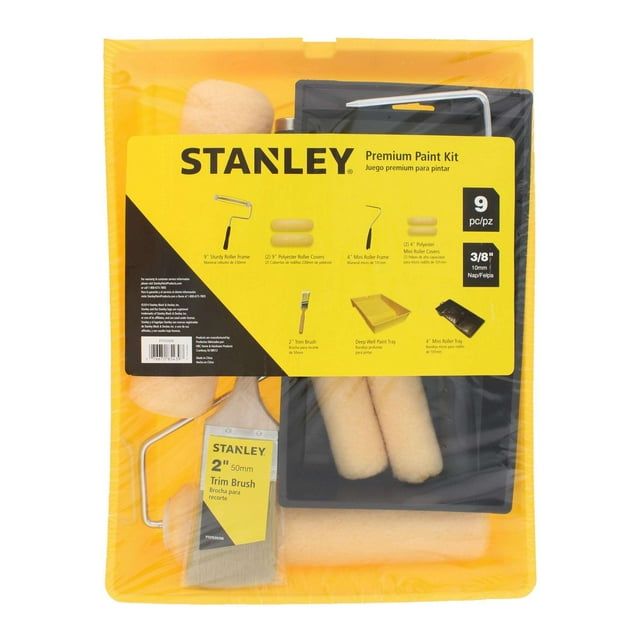 Stanley 9-Piece Premium Paint Kit - Walmart.com
